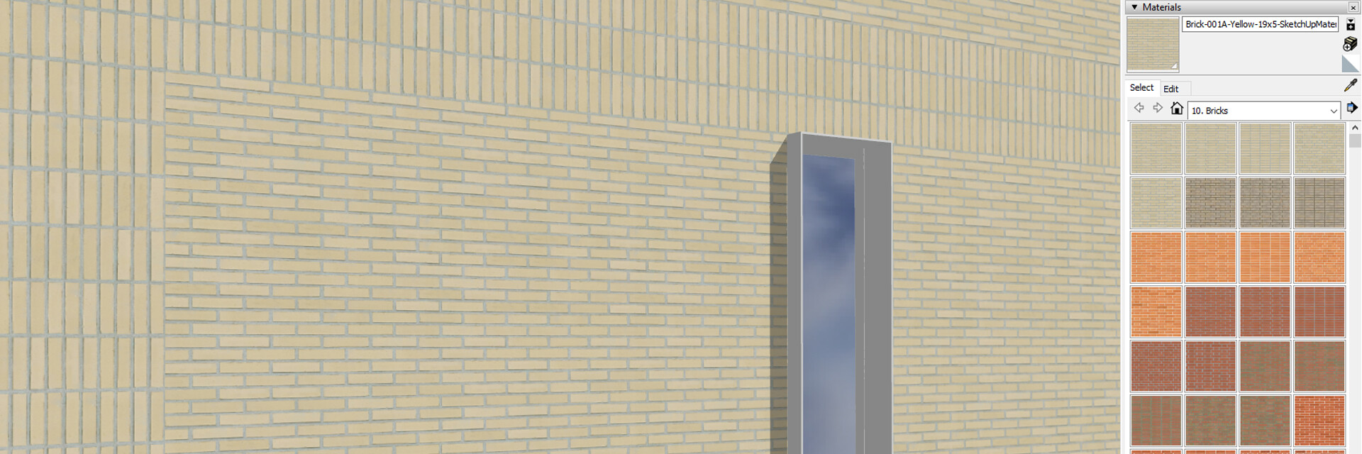 SketchUp Materials - Portfolio