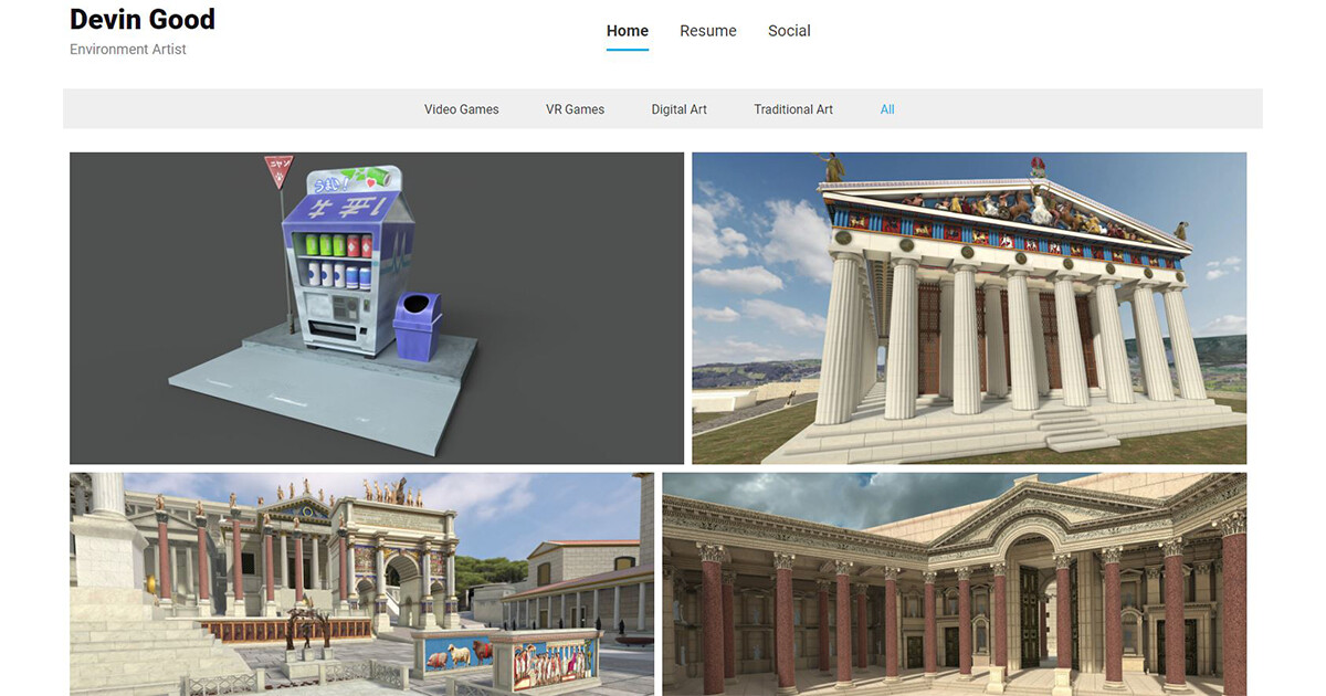 Devin Good Environment Art